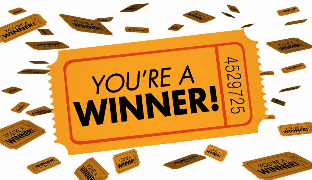 Congratulations Raffle Winner Template